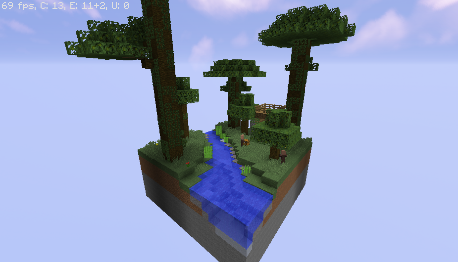 Better void island 1.12 Minecraft Map