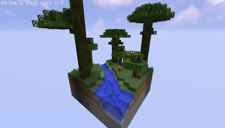 Better Void Island 1.13 Minecraft Map