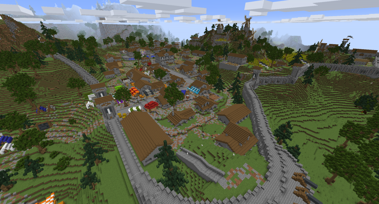 The Evergate Peninsula Minecraft Map
