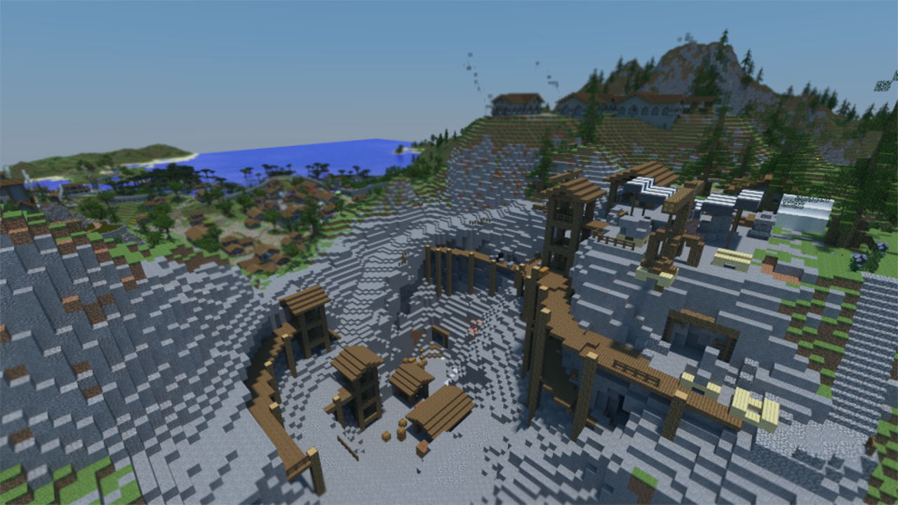 The Evergate Peninsula Minecraft Map