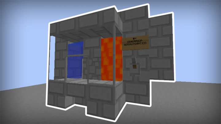 GENERADORES DE PIEDRA PARA SU SKYBLOCK Minecraft Map