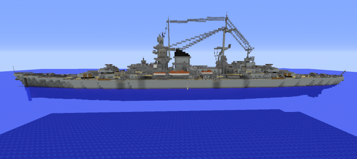 Heavy Cruiser Hindenburg Minecraft Map