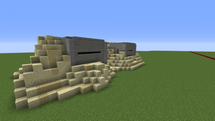 Small Normandy Bunkers Minecraft Map