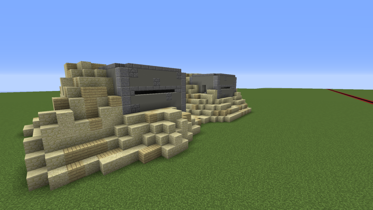 Small Normandy Bunkers Minecraft Map