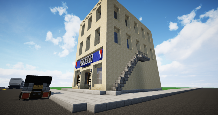 1950's Style Barber Shop Minecraft Map