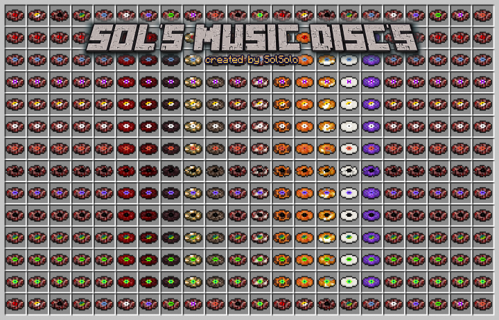 Sol's Music Disc's Minecraft Texture Pack
