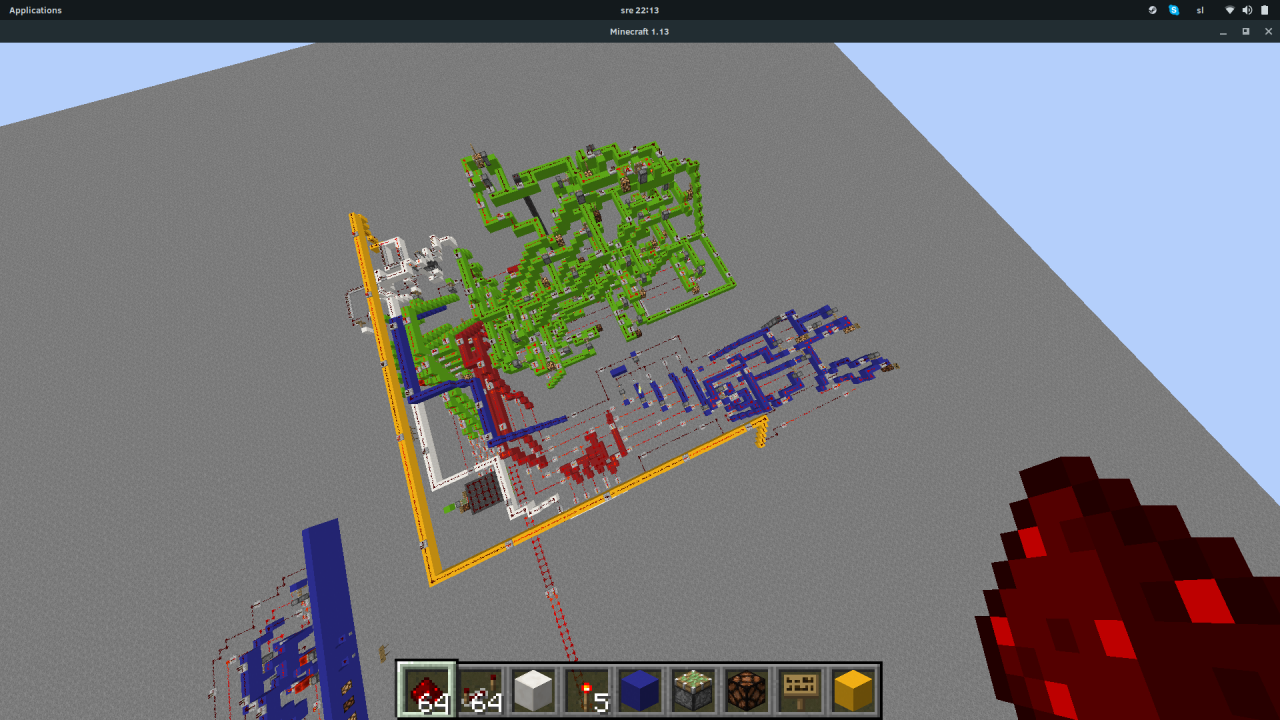 COMPUTER PC in minecraft "PC Maz" (Pictures show the development ...