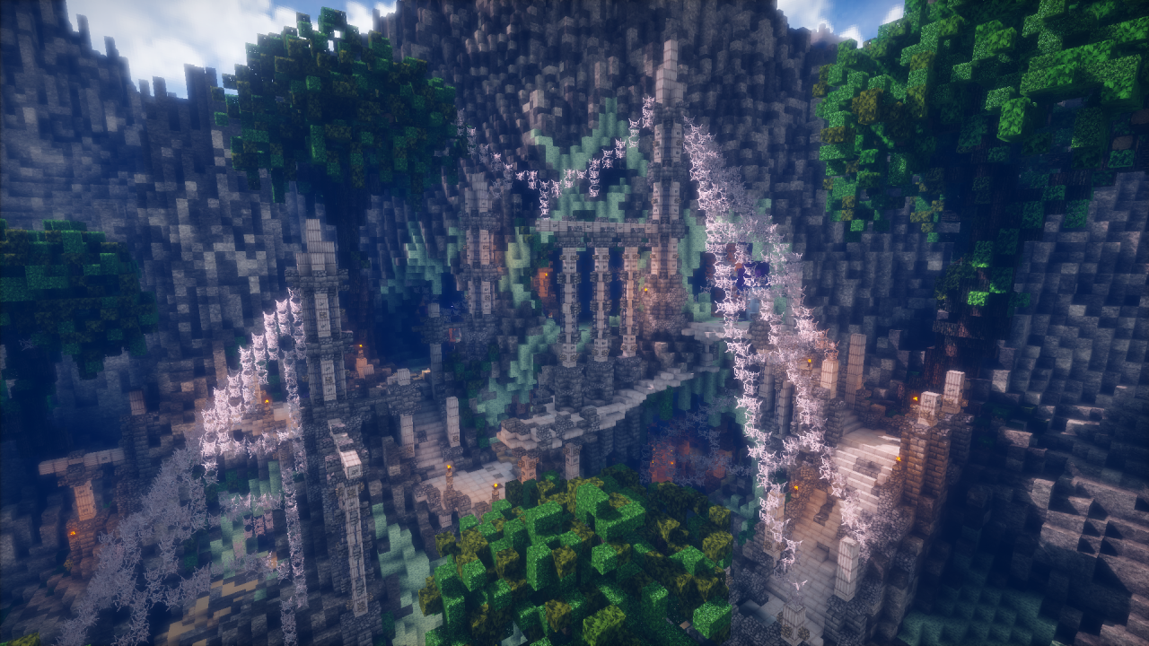 MysticRunes Gallery - Spider Cave Minecraft Map