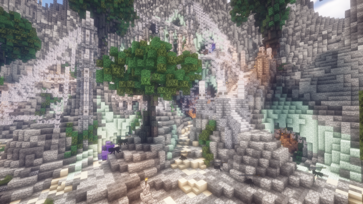 MysticRunes Gallery - Spider Cave Minecraft Map