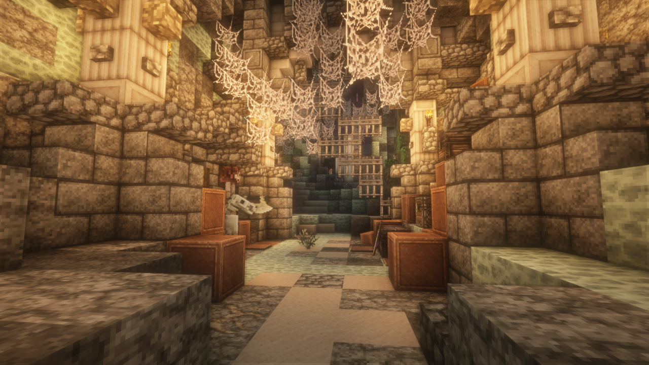 MysticRunes Gallery - Spider Cave Minecraft Map