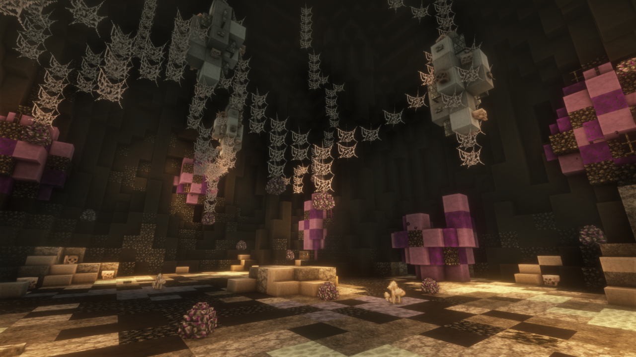 MysticRunes Gallery - Spider Cave Minecraft Map
