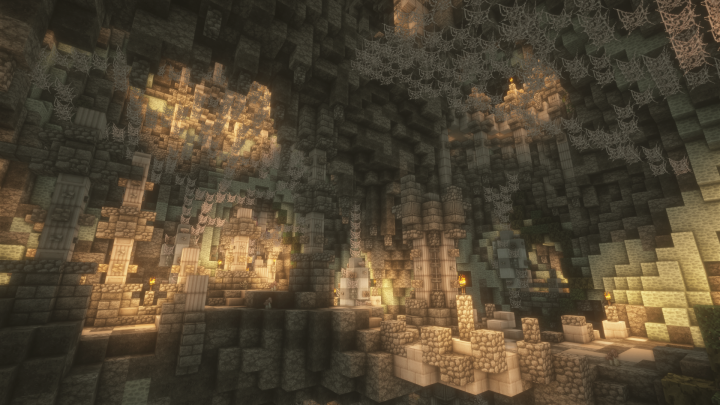 MysticRunes Gallery - Spider Cave Minecraft Map