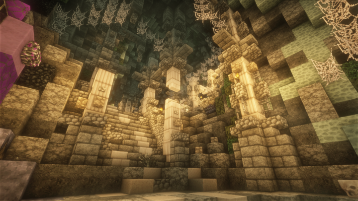 MysticRunes Gallery - Spider Cave Minecraft Map