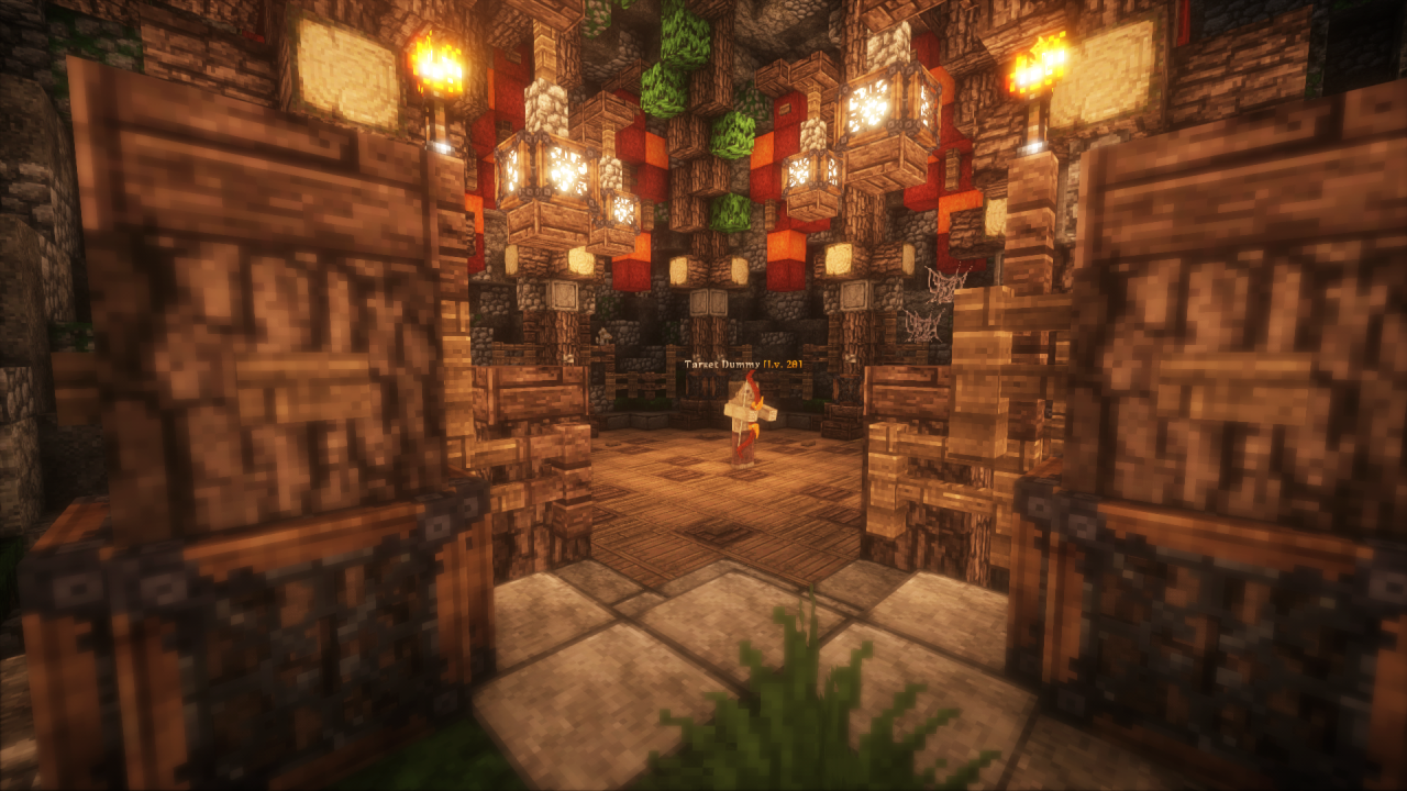 Camp of human tribe Minecraft Map