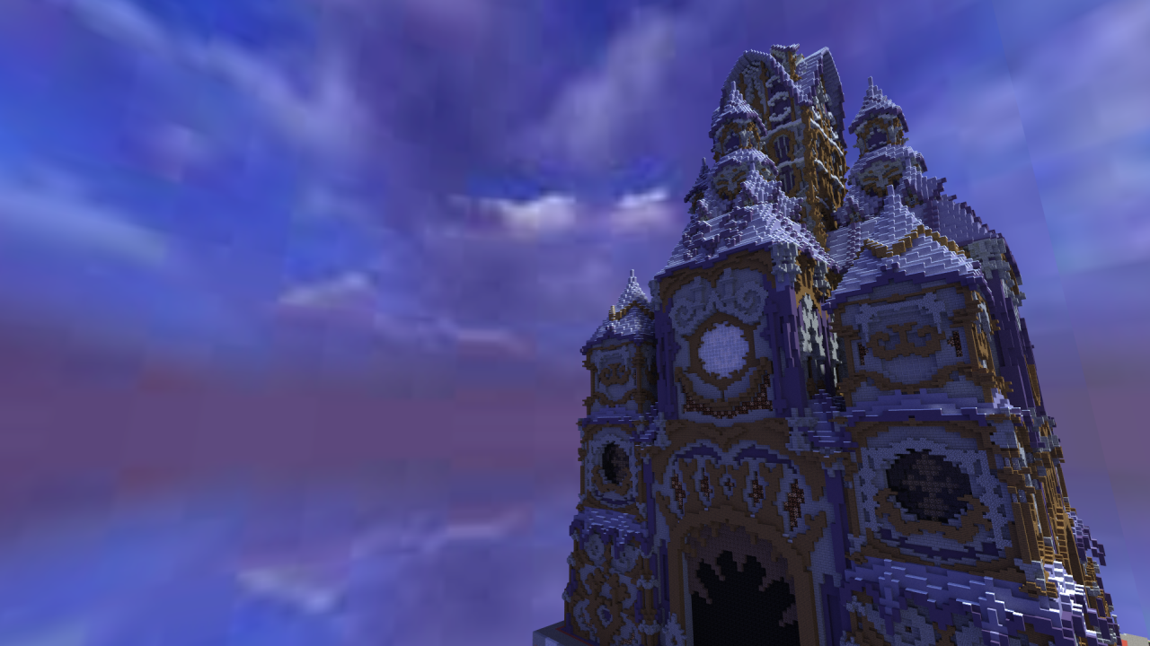 HardCast | Castle at night Minecraft Map