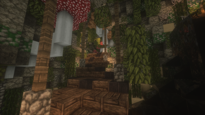 Camp of human tribe Minecraft Map