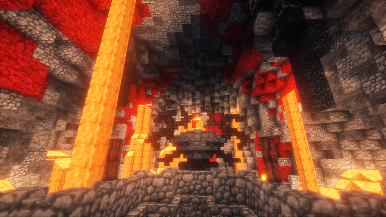 Camp of human tribe Minecraft Map