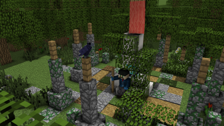 An Old Way-shrine! Minecraft Map