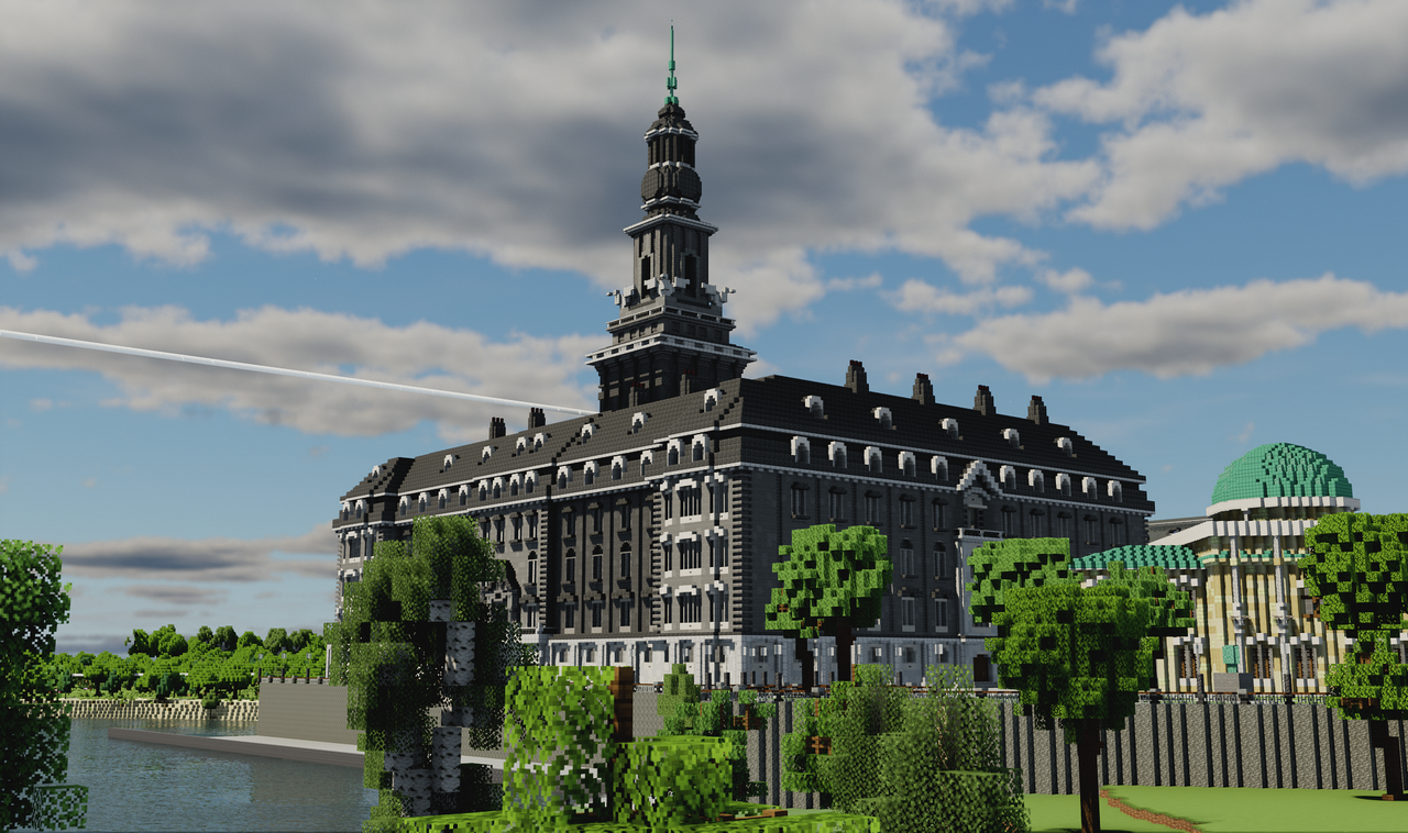 NYVIK CITY - A Modern European City Minecraft Map