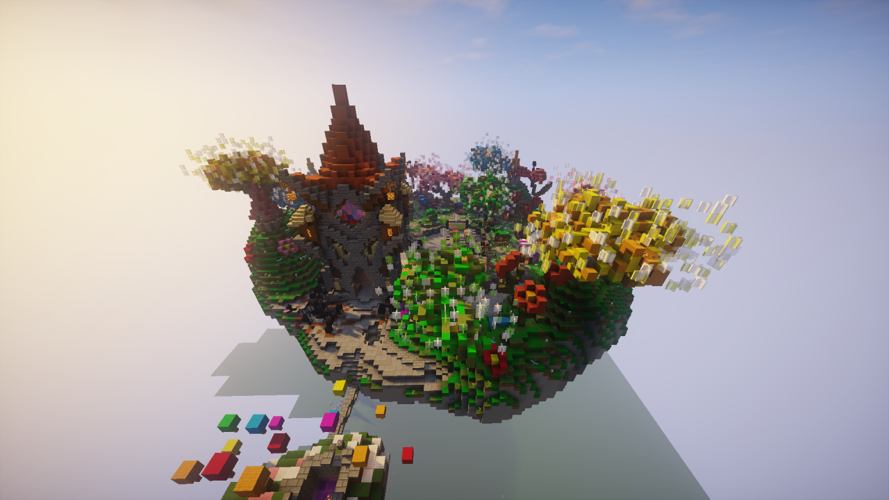 Spawn Skyblock Minecraft Map