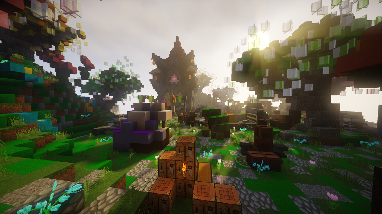 Spawn Skyblock Minecraft Map