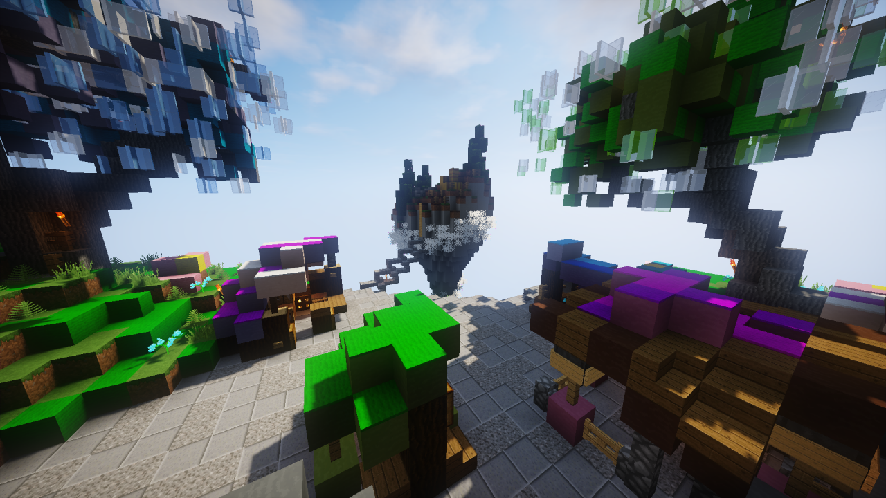 Spawn Skyblock Minecraft Map