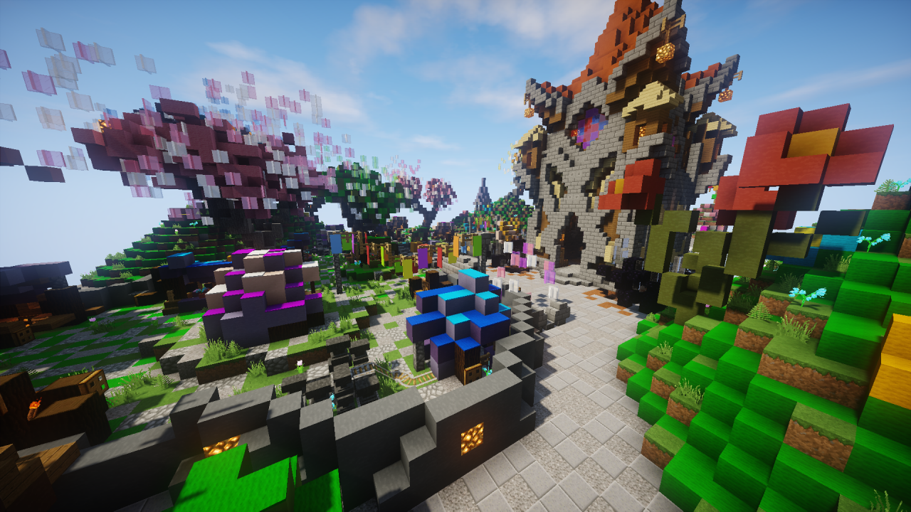 Spawn Skyblock Minecraft Map