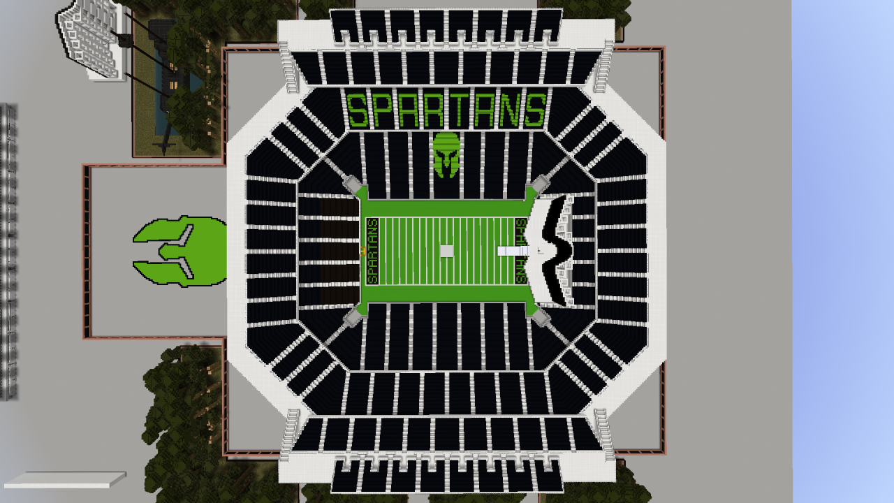Spartan Stadium (Fictional) Minecraft Map