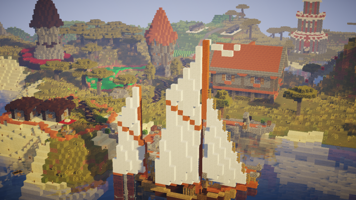 A Vanilla base Minecraft Map