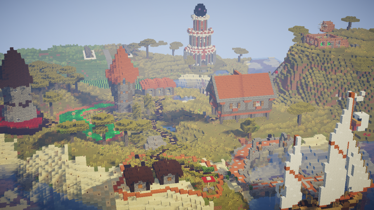 A Vanilla base Minecraft Map