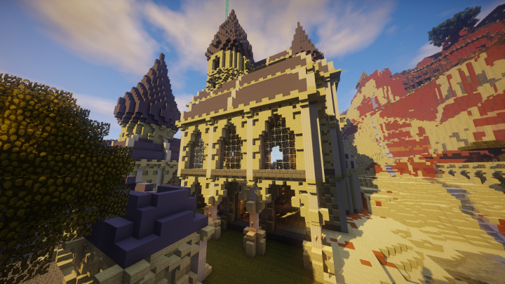 Eine Wunderschöne Wüsten Festung! Minecraft Map