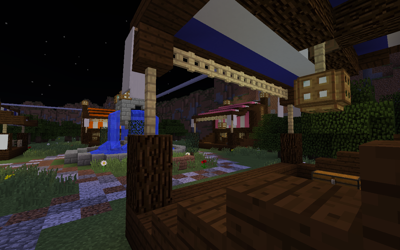 Market Area Minecraft Map