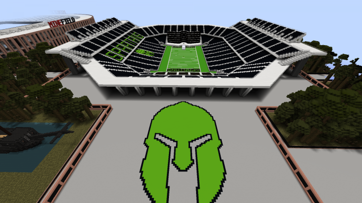Spartan Stadium (Fictional) Minecraft Map