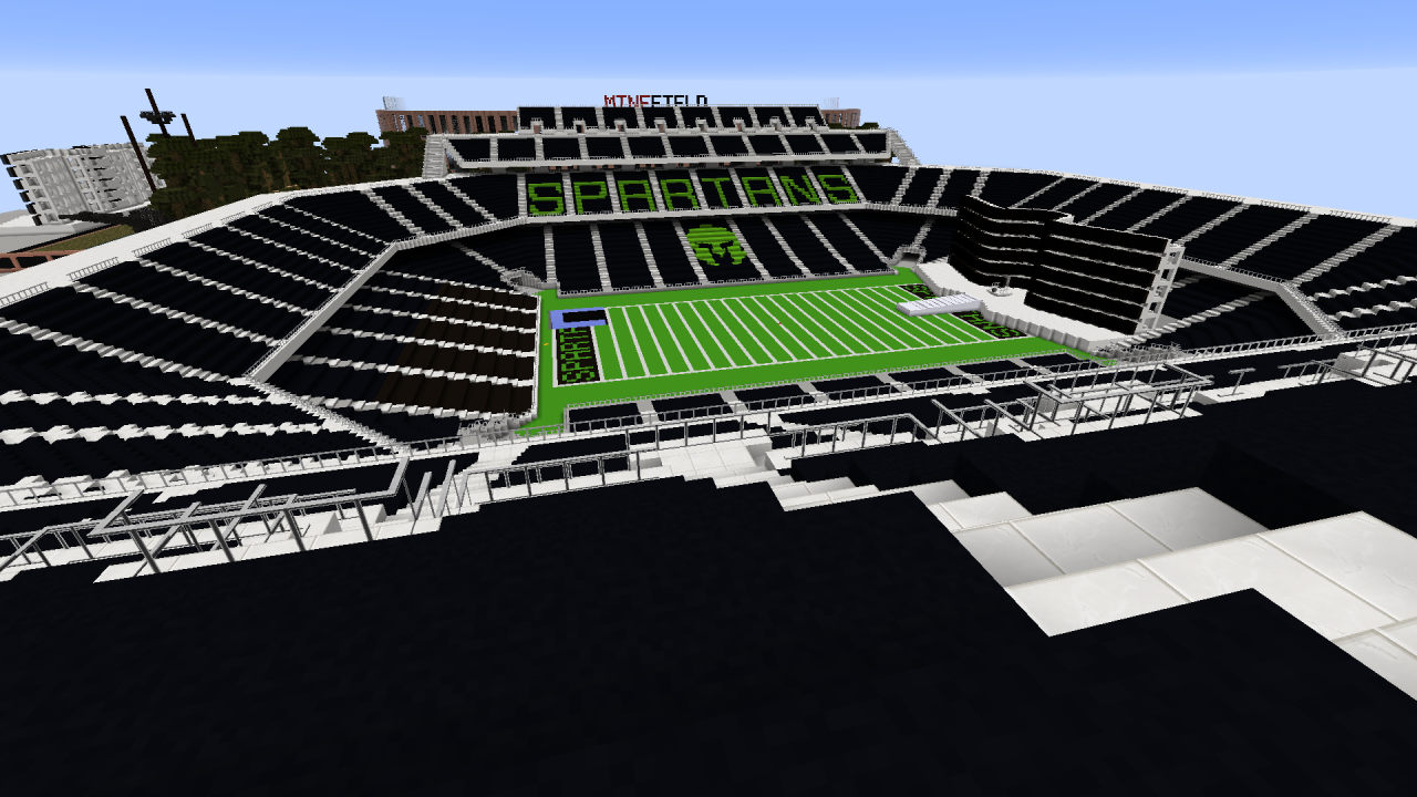 Spartan Stadium (Fictional) Minecraft Map