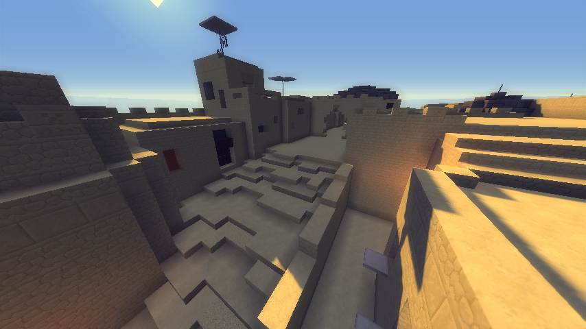 de_dust2 (CS: Source) 1.11.2 Minecraft Map