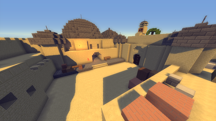 de_dust2 (CS: Source) 1.11.2 Minecraft Map