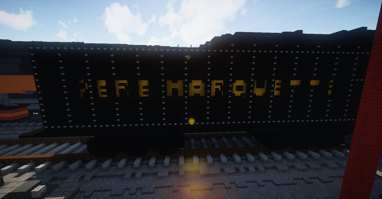 5:1 Scale Pere Marquette 1225 Minecraft Map