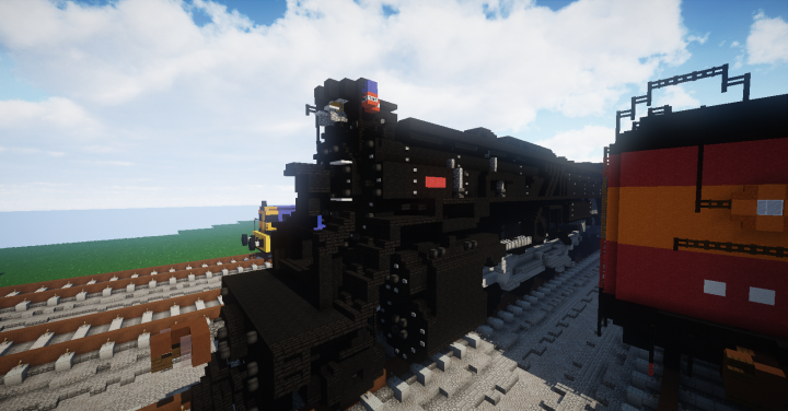 5:1 Scale Pere Marquette 1225 Minecraft Map