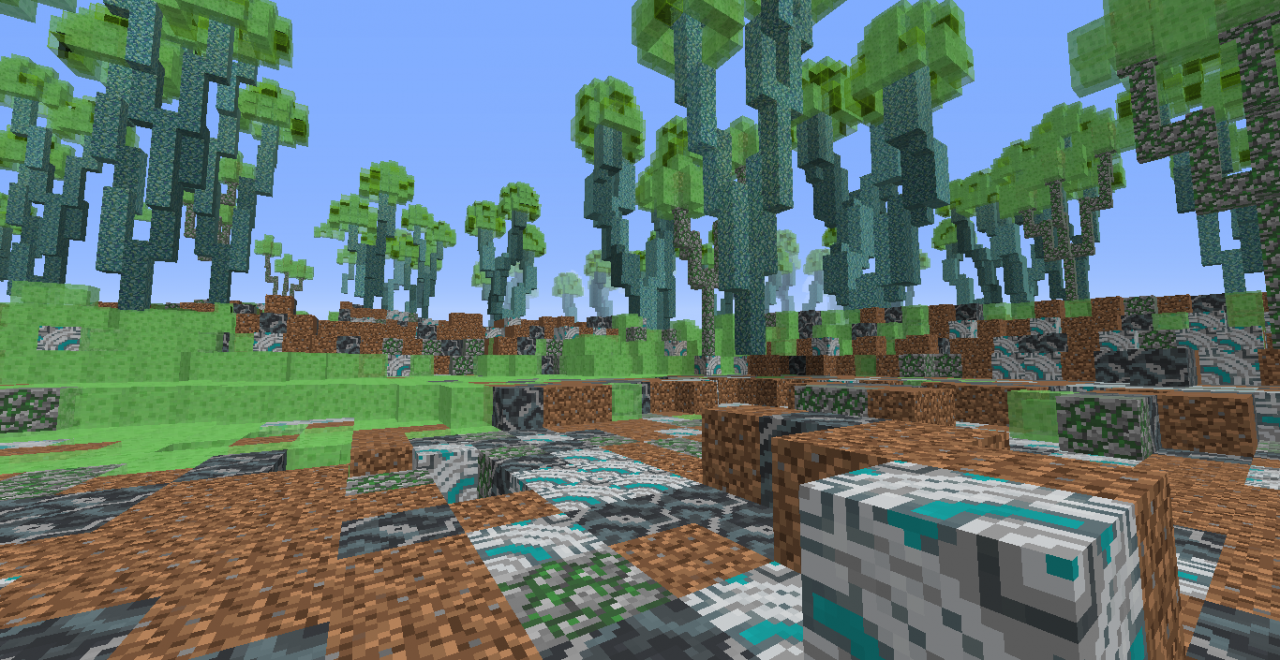 Hishzonoth, an Alien World Minecraft Map