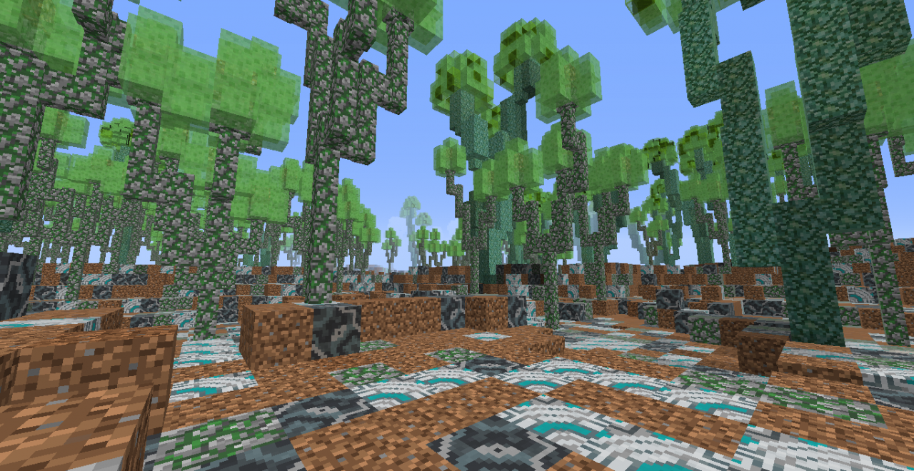 Hishzonoth, an Alien World Minecraft Map