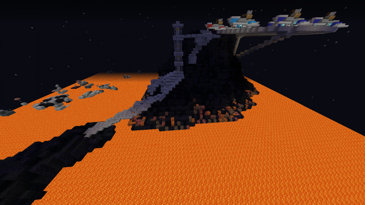 Mustafar Mini-Map Minecraft Map
