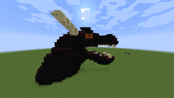 Dragon Head Minecraft Map