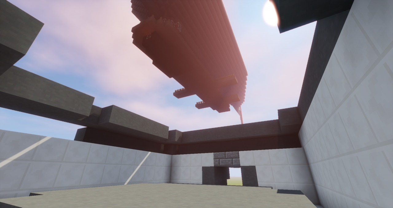 Boston Airport from Fallout 4 Minecraft Map