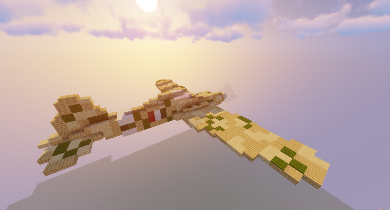 Italian WW2 Plane: Macchi C.205 Minecraft Map