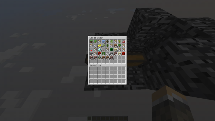 half a block (skyblock) Minecraft Map