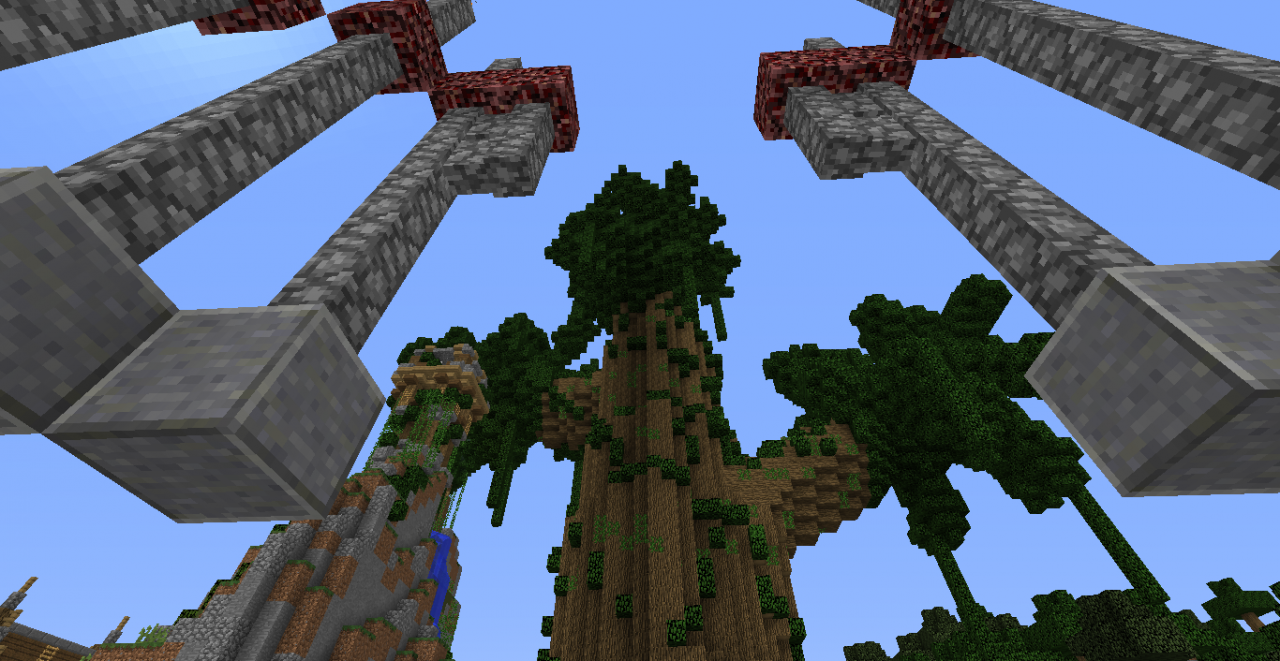 Open-World Spawn Map Minecraft Map