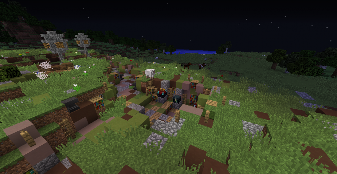 Open-World Spawn Map Minecraft Map