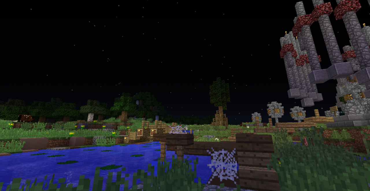 Open-World Spawn Map Minecraft Map