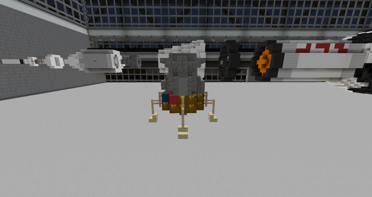 Saturn V [1.5:1] Minecraft Map