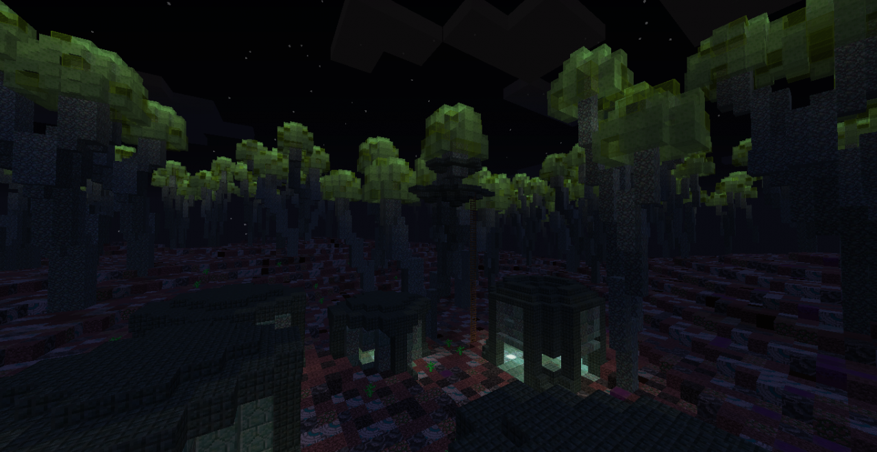 Hishzonoth, an Alien World Minecraft Map